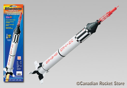 Mercury Redstone Rocket Kit [1921]. Estes : Canadian retailer of Estes ...